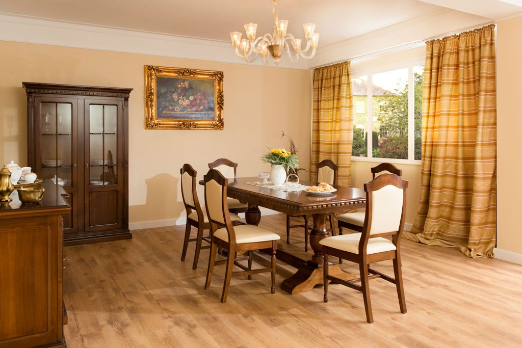 Seturi Mobilă de Sufragerie din Lemn Masiv in stil clasic/neoclasic